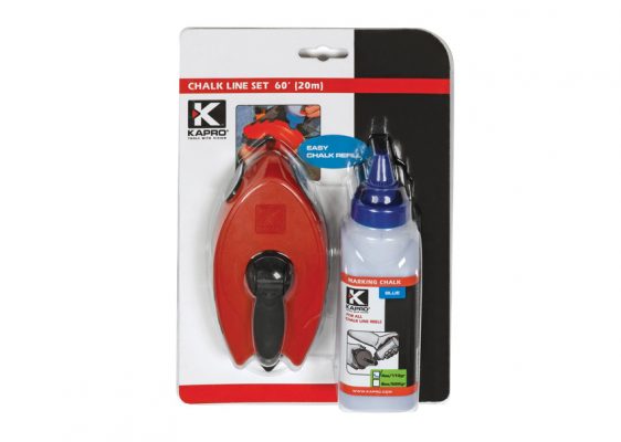 KAPRO 211 Chalk Line Set with Chalk Bottle – Kapro – Tools with Vision